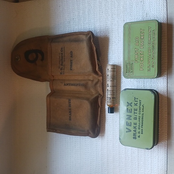 E.D. Bullard co | Other | Us Army Ed Bullard Co First Aid Snake Bite ...